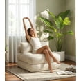 Ultra-Soft Corduroy Convertible Sofa Bed, 3-in-1 Multi-Functional ...