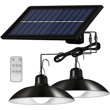 Chunhee Solar Pendant Light Indoor Outdoor Solar Shed Lights with ...