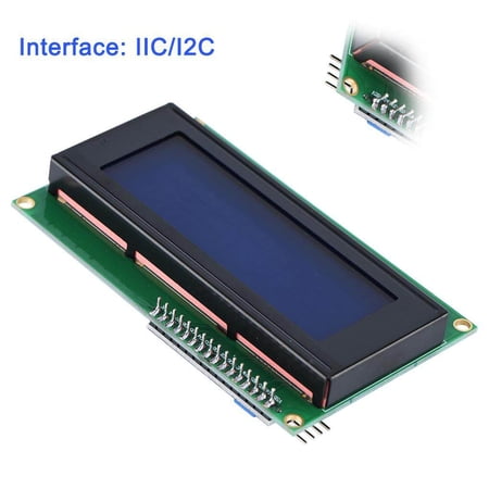 Maoww IIC-I2C TWI2004 LCD Module 20x4 White Text Display High Precision ...