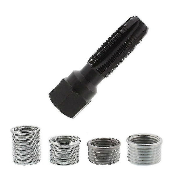 5pcs Tap Re-threading Spark Plug Inserts Spark Plug Thread Repair Tool ...