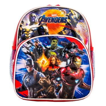 Avengers 16" Backpack with Patent PU front Pocket - Walmart.com
