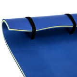 HOMCOM Roll-Up Pool Float Pad for Lakes, Oceans, & Pools, Water Mat for ...