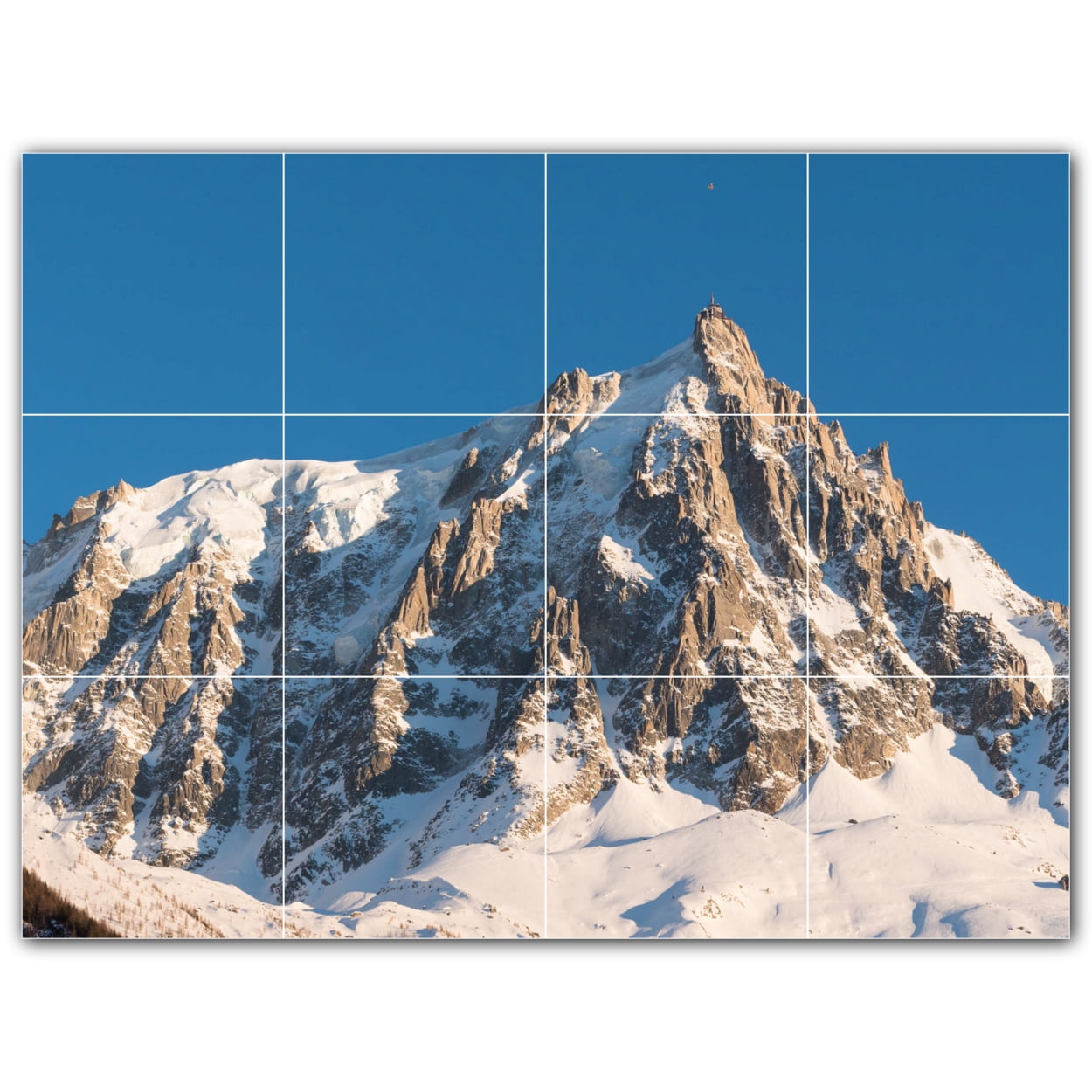 Picture-Tiles.com: Mountains Ceramic Tile Wall Mural WAL500868-43M. 24"W x 18"H using (12) 6" x ...