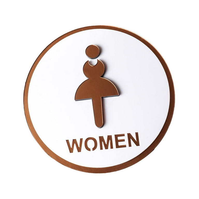 Girl Symbol For The Restroom