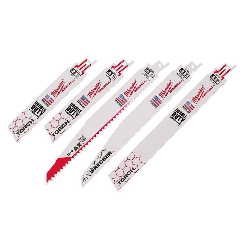 Click here for Milwaukee 49-22-3305 5-Pc Sawzall Demolition Blade... prices