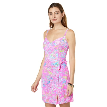 Lilly Pulitzer Scarlet Stretch Dress Pink Isle Shell Me Something Good ...
