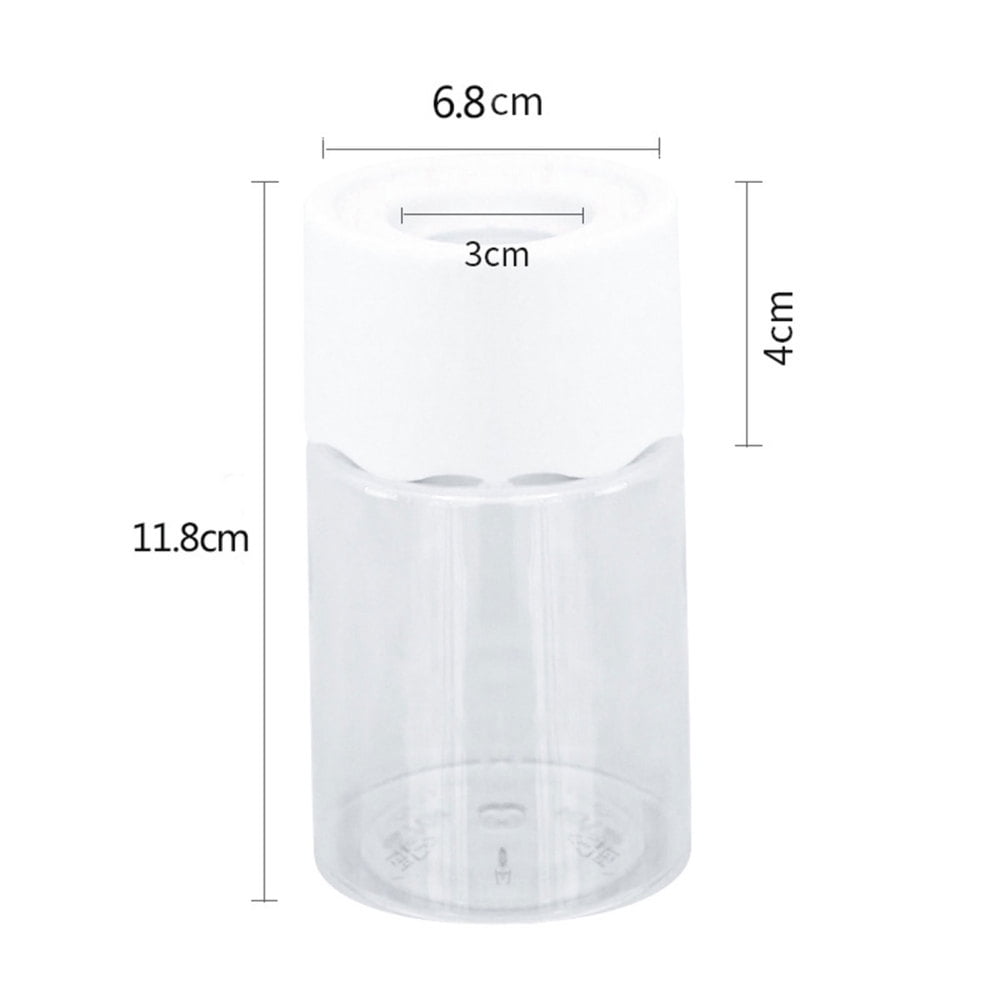 Transparent Hydroponic Flower Pot Detachable Visible Design Strong for ...