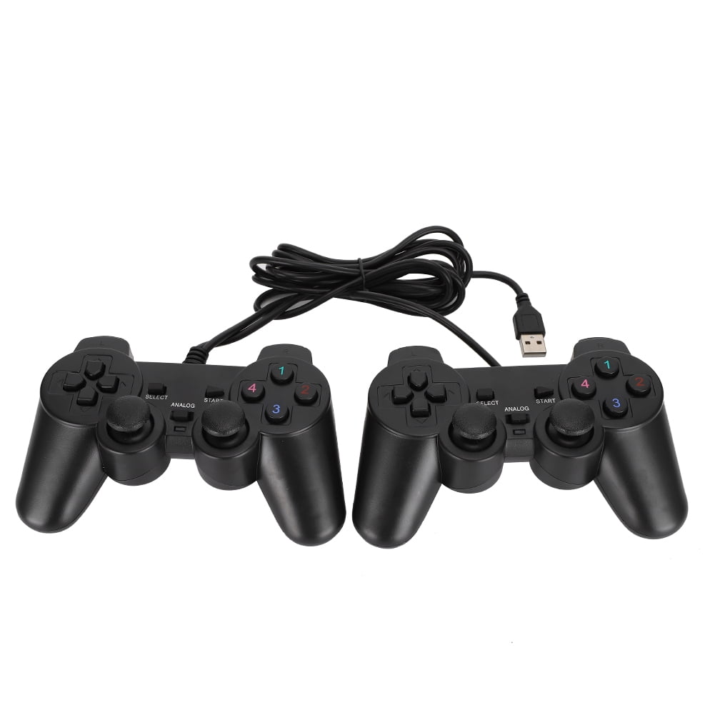 Gamepad, 208-2 USB Vibración Doble Gamepad para Switch Game Controller ...