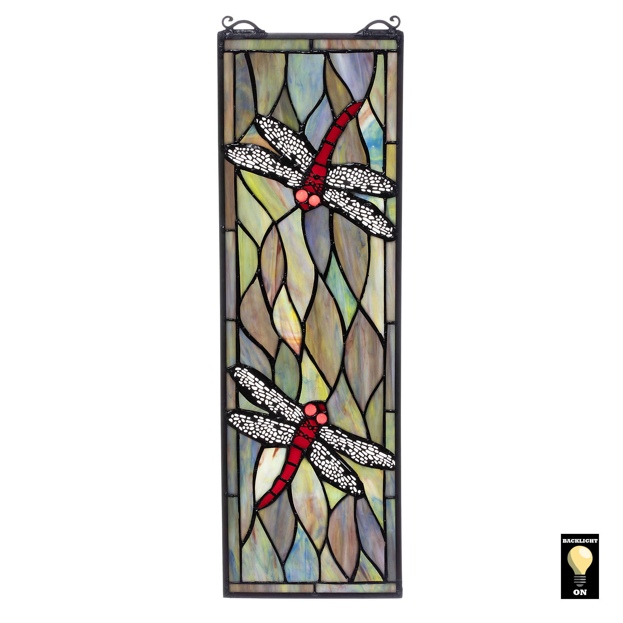 Design Toscano Tiffany Style Dragonfly Stained Glass Window - Walmart ... Design Toscano Tiffany Style Dragonfly Stained Glass Window - Walmart ...