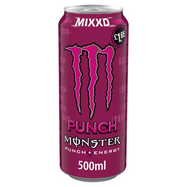 Monster Energy Drink, Khaotic, Tropical Orange Juice, 16 fl oz, Fruit ...