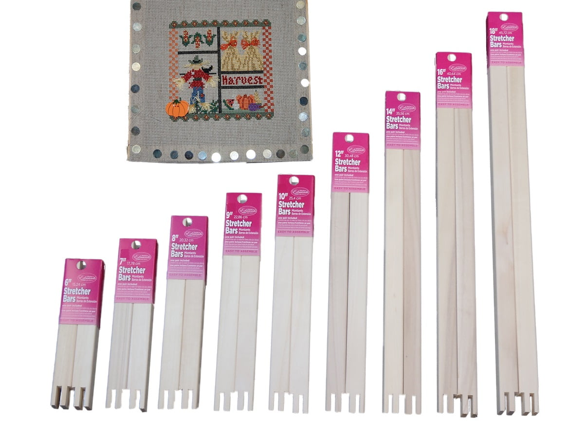 Stretcher Bar Set (6,7,8,9,10,12,14,16 & 18") - Walmart.com