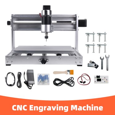 FoxAlien CNC Router Machine Vasto, 3-Axis Linear Rails and Bearings ...