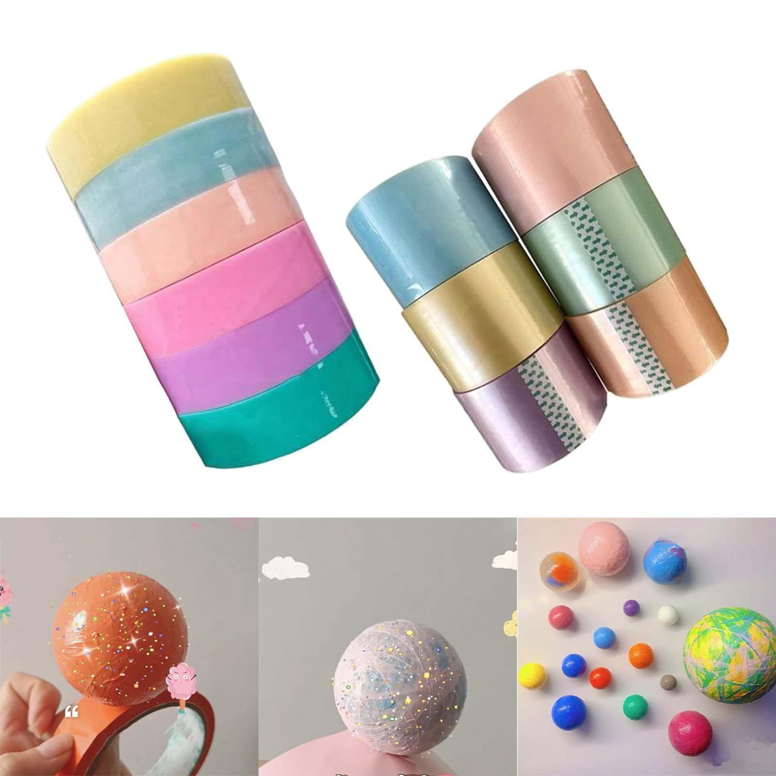 Sticky Ball Rolling Tape Creative DIY Juguete educativo Juego de fiesta ...
