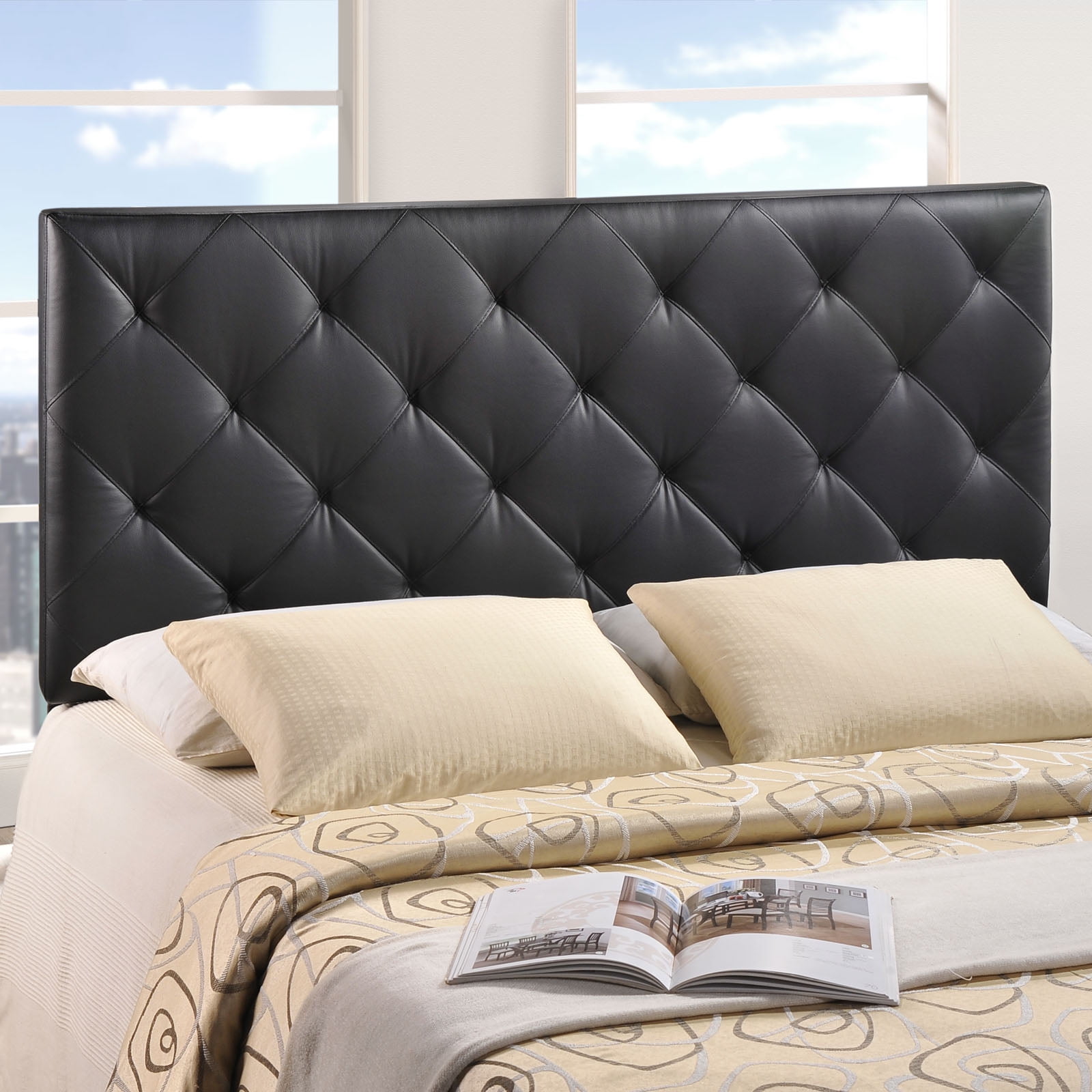Modway Theodore Tufted Button Headboard, Multiple Sizes and Colors ...