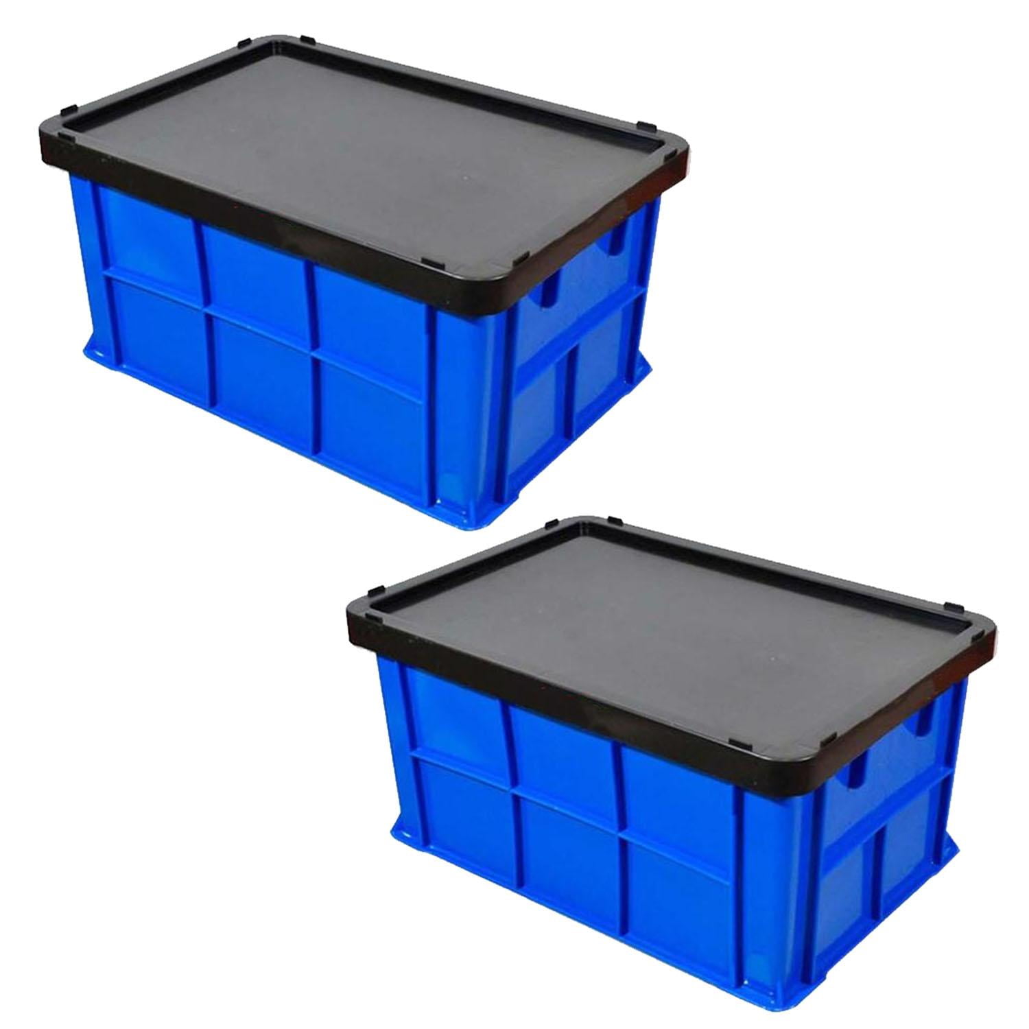 Caja Organizadora Resistible VentDepot Bluck 2 Pzas 15kg 50x34x27cm ...
