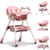 Ciao! Baby Portable High Chair, Purple - Walmart.com