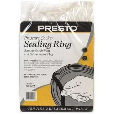 Presto Pressure Cooker Sealing Ring With Over Pressure Plug Only Fits ...