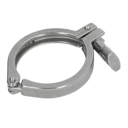 Sanitary Clamp, Single Pin Accurate 304 Stainless Steel Heavy Duty Pipe ...