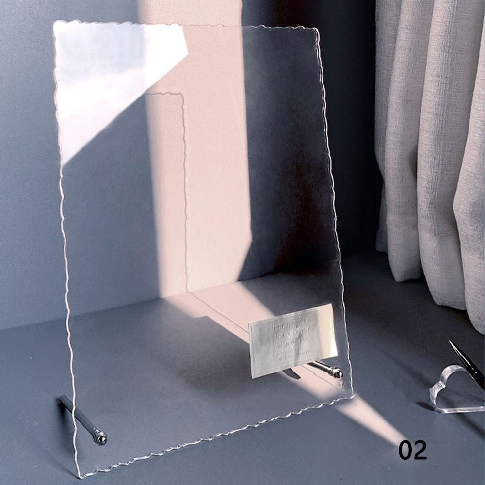 Lace Acrylic Transparent Shooting Props Tools Nail Stand Nail Practice ...