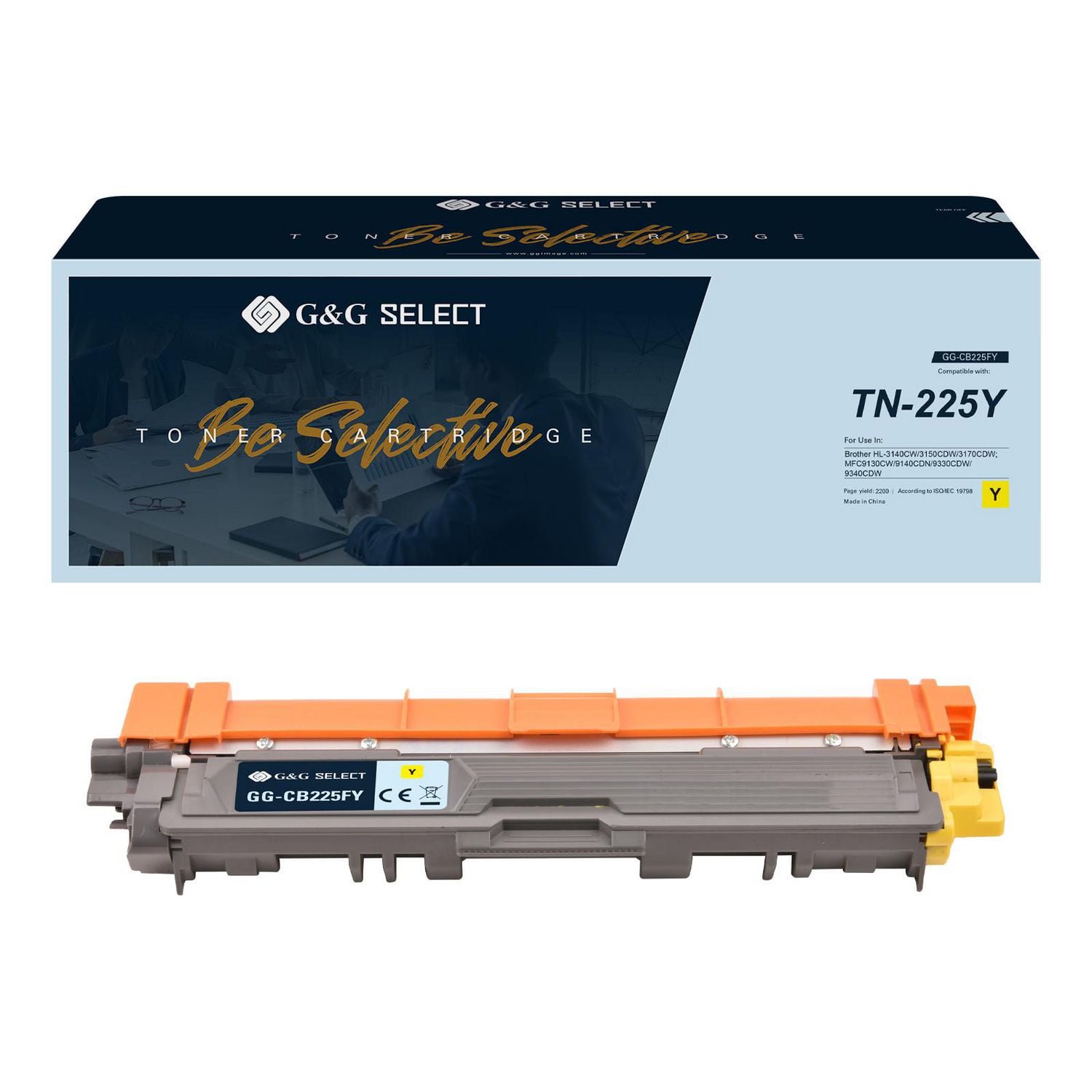 Click here for G & g Select Brother Tn-225 Remanufactured Yellow... prices