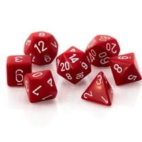 Chessex CHX25428 Dice-Opaque Black/Gold Set - Walmart.com