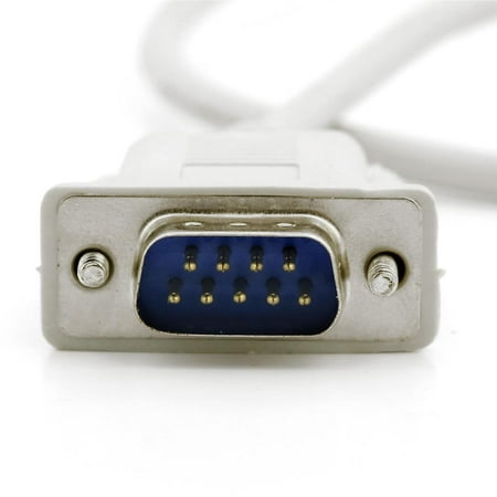 Serial RS232 9-Pin Male to Female DB9 9-Pin PC pc converter adapter ...