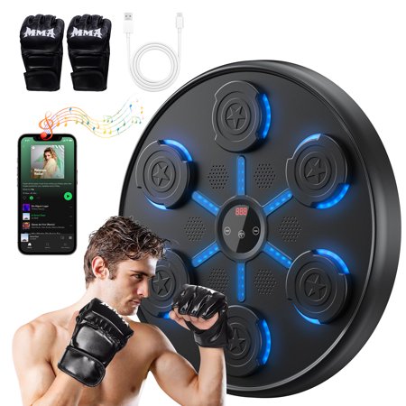 IMFIT Music Boxing Machine with gloves | Punching equipment for home ...