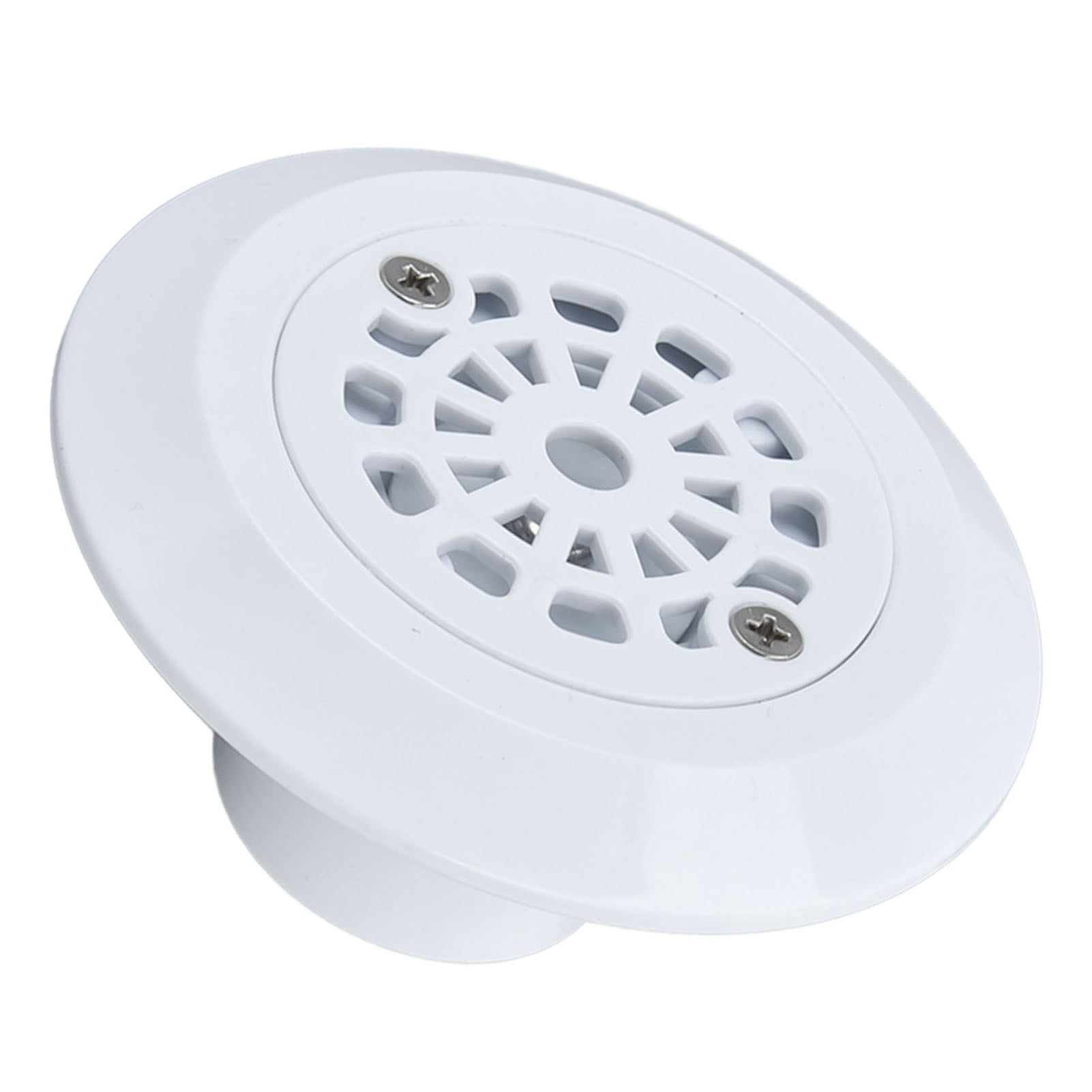 Dioche Plastic Pool Water Outlet White Floor Drain Water Inlet Draining ...