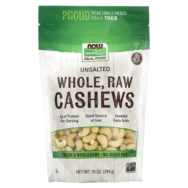 Click here for Now Foods - Whole Cashews Raw Unsalted - 10 Oz. 10... prices