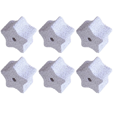Hamster Chew Stone Small: 6PCS Calcium Teeth Grinding Lava Block Rabbit ...
