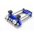 7 Inch 2 Station Sheet Metal Roller Bender, 0-100° Adjustable Metal ...