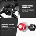 Outdoor Stove High Pressure Double Burner Propane, Portable Gas 2 ...