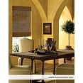 Cordless Woven Wood Roman Shades, Exuma/Eastfield White, Sizes 20-72 ...