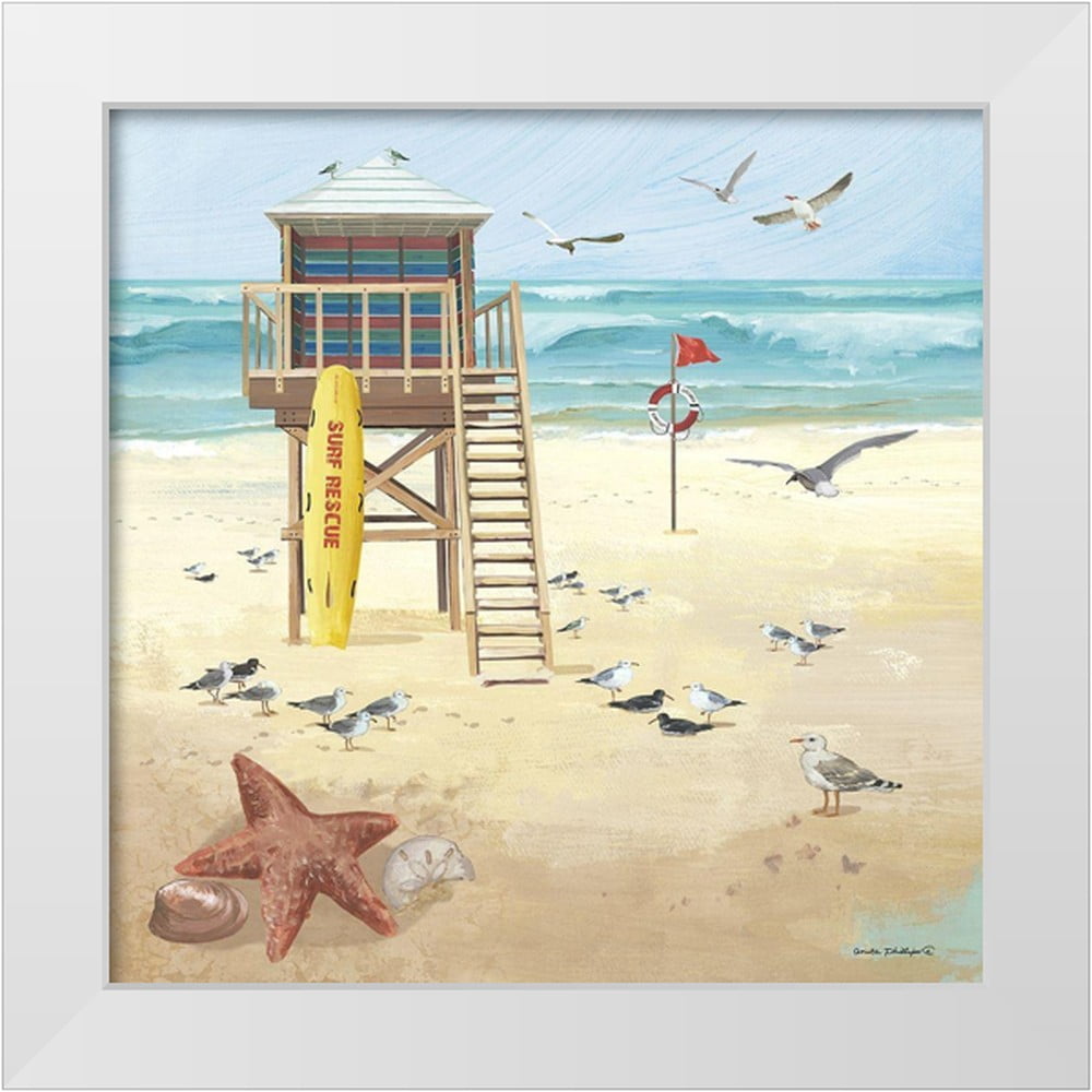 Phillips, Anita 12x12 White Modern Wood Framed Museum Art Print Titled ...