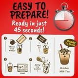 Fusion Select Berrilious Authentic Bubble Tea Kit Extra Rich (5 Packs) Bubble Tea Drink, Boba ...