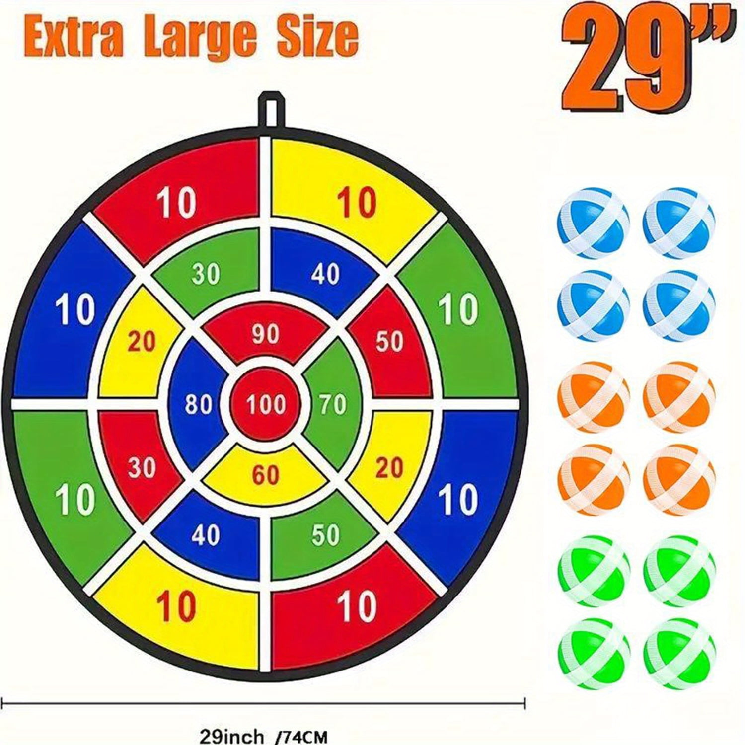 Click here for Grm 29 Large Double-Sided Dart Board - Indoor/Outd... prices