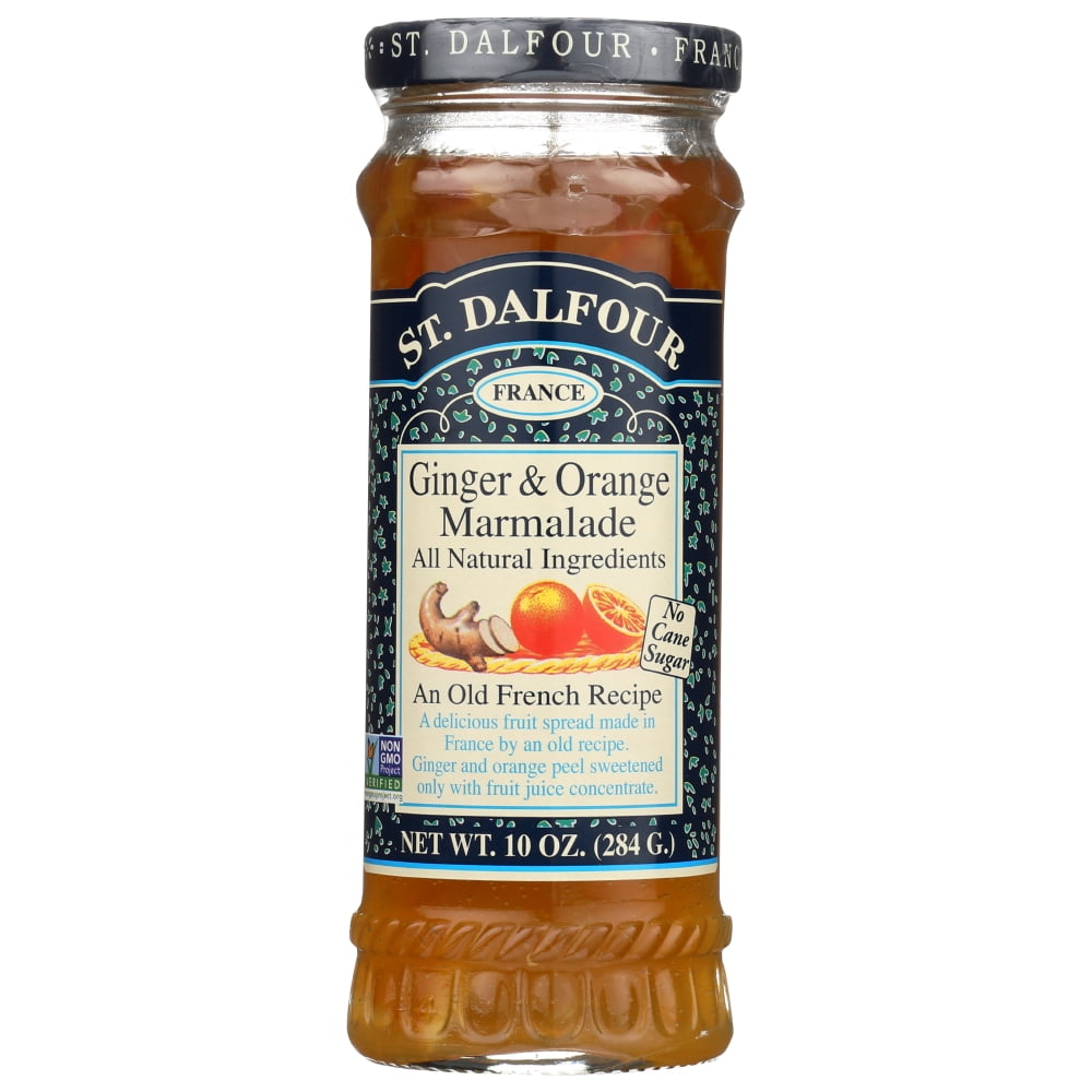 St Dalfour Fruit Spread Deluxe 100 Percent Fruit Ginger And Orange ...