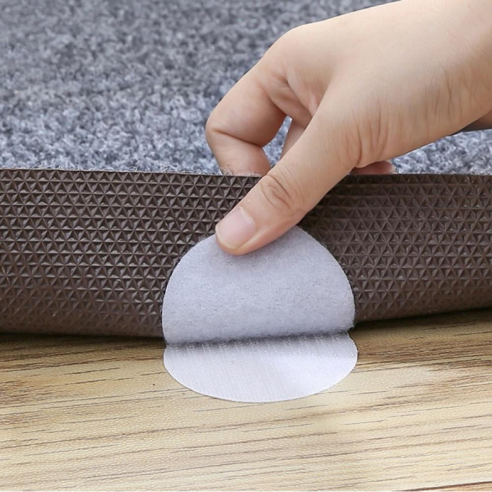 Carpet Gripping Stickers Double Sided Hook And Loop Adhesive Fabric ...