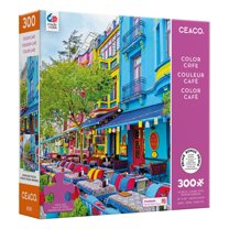 Ceaco 300-Piece Succulents Cactus Pots Interlocking Jigsaw Puzzle ...