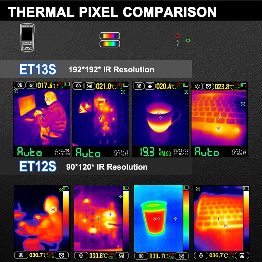 Click here for Tooltop Thermal Imager Multimeter 2.8 Inch 20c Ir... prices