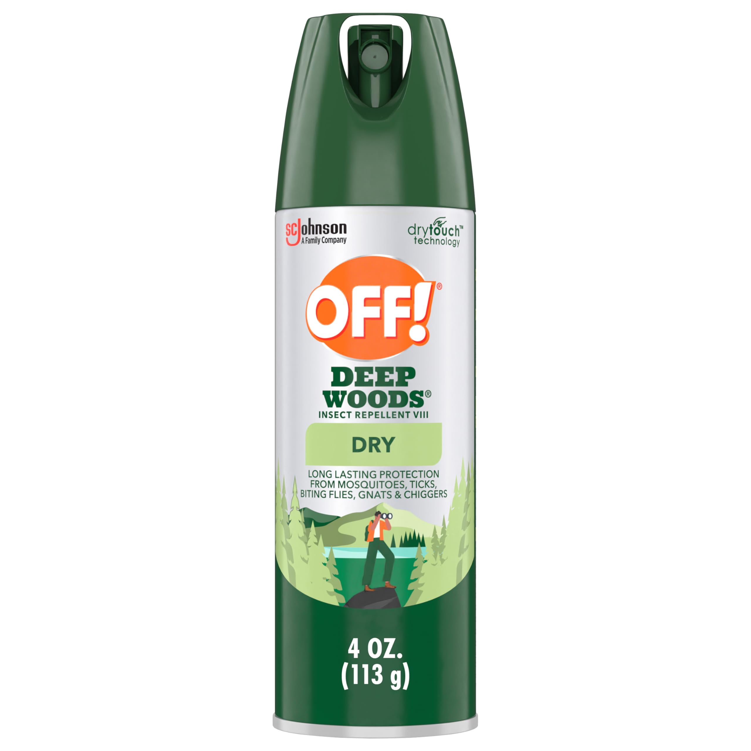 ¡DESACTIVADO el repelente de insectos! Aerosol Deep Woods, 118 ml, 25% ...