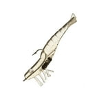 D.O.A Soft PLastic Shrimp 4" 1/2 oz Near Clear 3 Count - Walmart.com