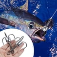 Snagging Hooks Snagging Weighted Treble Hooks 4PCS Large Treble Fishing ...