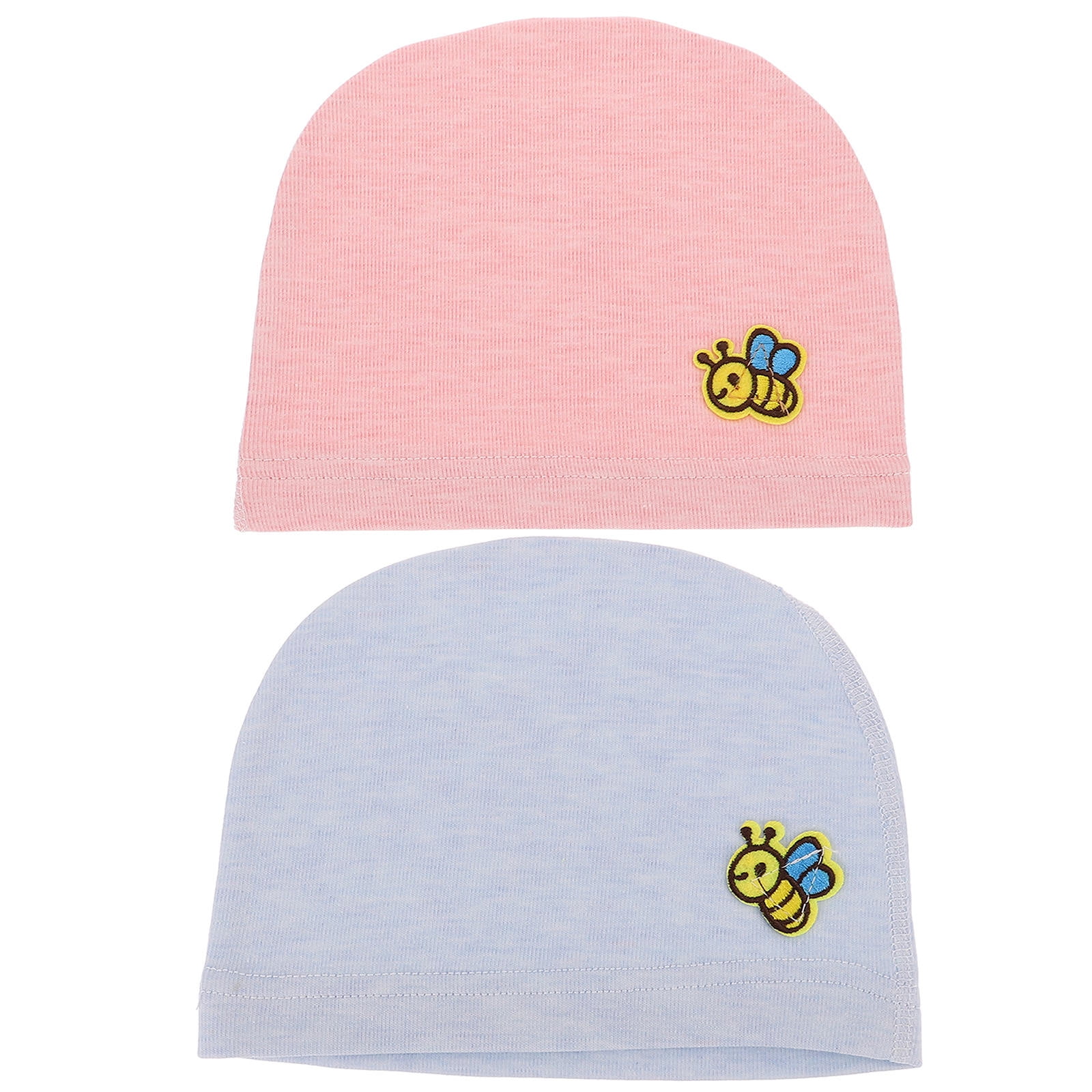 Click here for Minkissy 2pack Baby Caps Cotton Breathable Newborn... prices