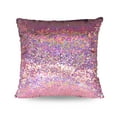 Mainstays Holographic Reversible Sequins Sparkle Pillow, 17" x 17 ...