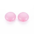 500 g Imitation Jelly Acrylic Beads Flat Round Pearl Pink 17x9.5mm Hole ...
