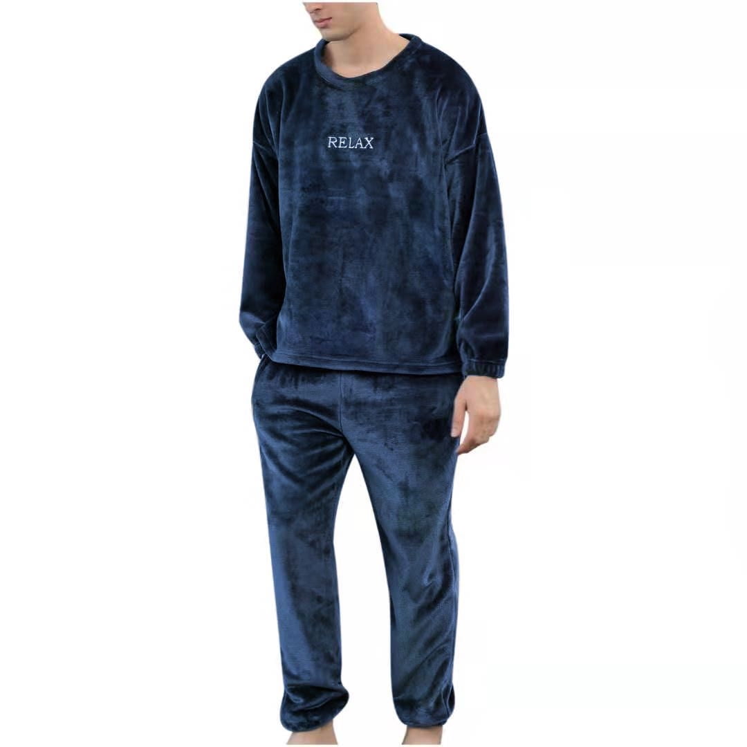 Matching Pajamas for Couples Winter Fluffy Pajama Set for Women Men ...