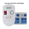 GJX Gas Detector for Lpg/Natural Gas/Coal Gas, Plug-In Sensor Monitor ...