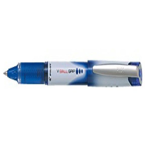 Pilot Vball 5 Grip Liquid Ink Rollerball 0.5 mm tip (Box of 12) - Blue ...