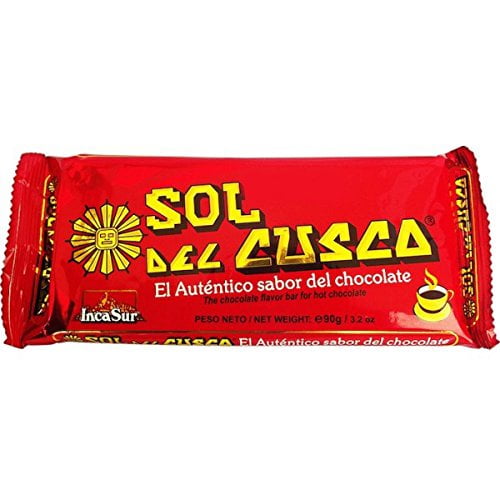Sol Del Cusco Chocolate - 3.2oz (Single Pack) Product of Peru - Walmart ...